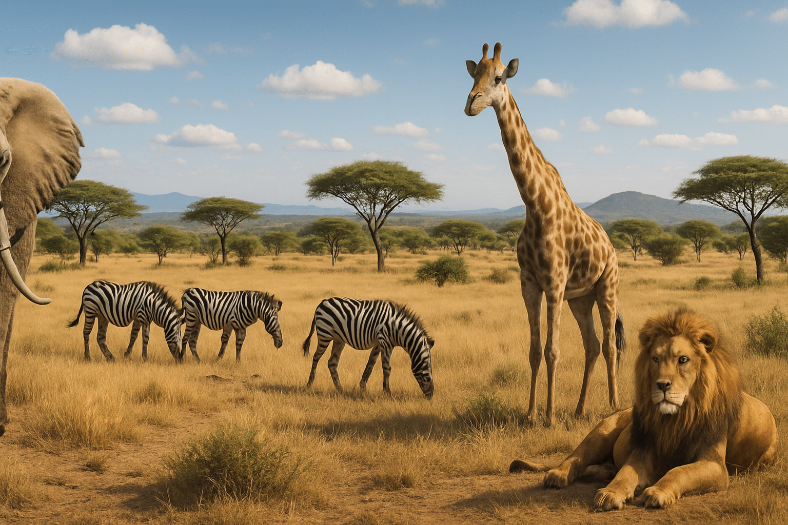 Les Stars Sauvages : Plongée au Cœur de la Savane Africaine