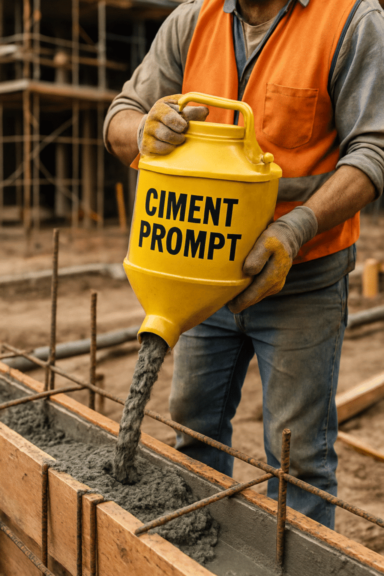 Le Ciment Prompt : Le Secret des Bricoleurs Malins