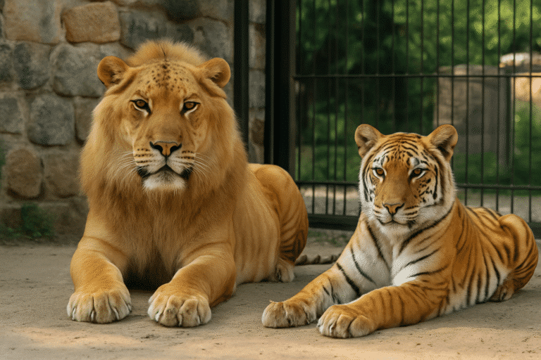 Ligres et tigrons : ces hybrides lion-tigre existent-ils vraiment dans ...